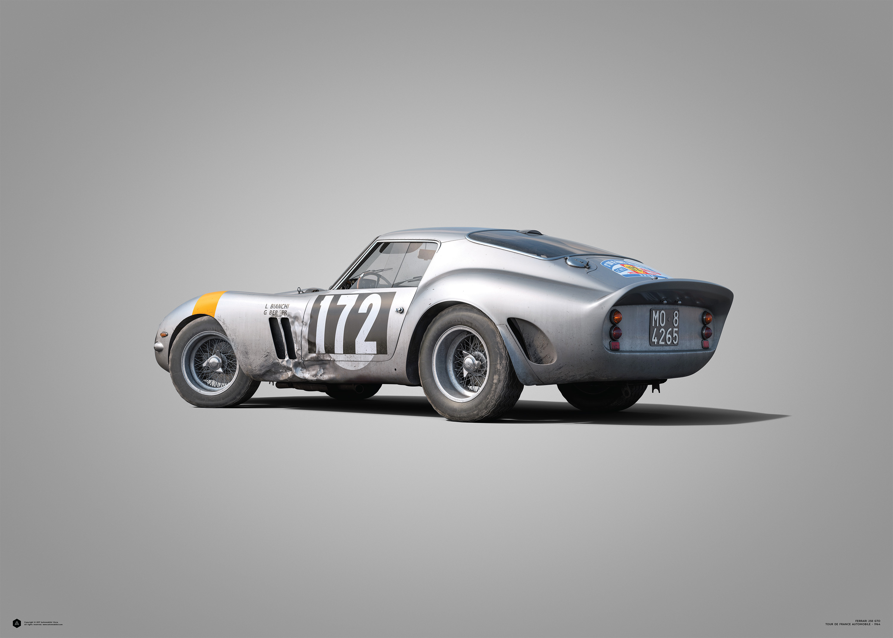 Ferrari 250 GTO | Colors of Speed Edition | Tour de France 1964 | LUSSO ...